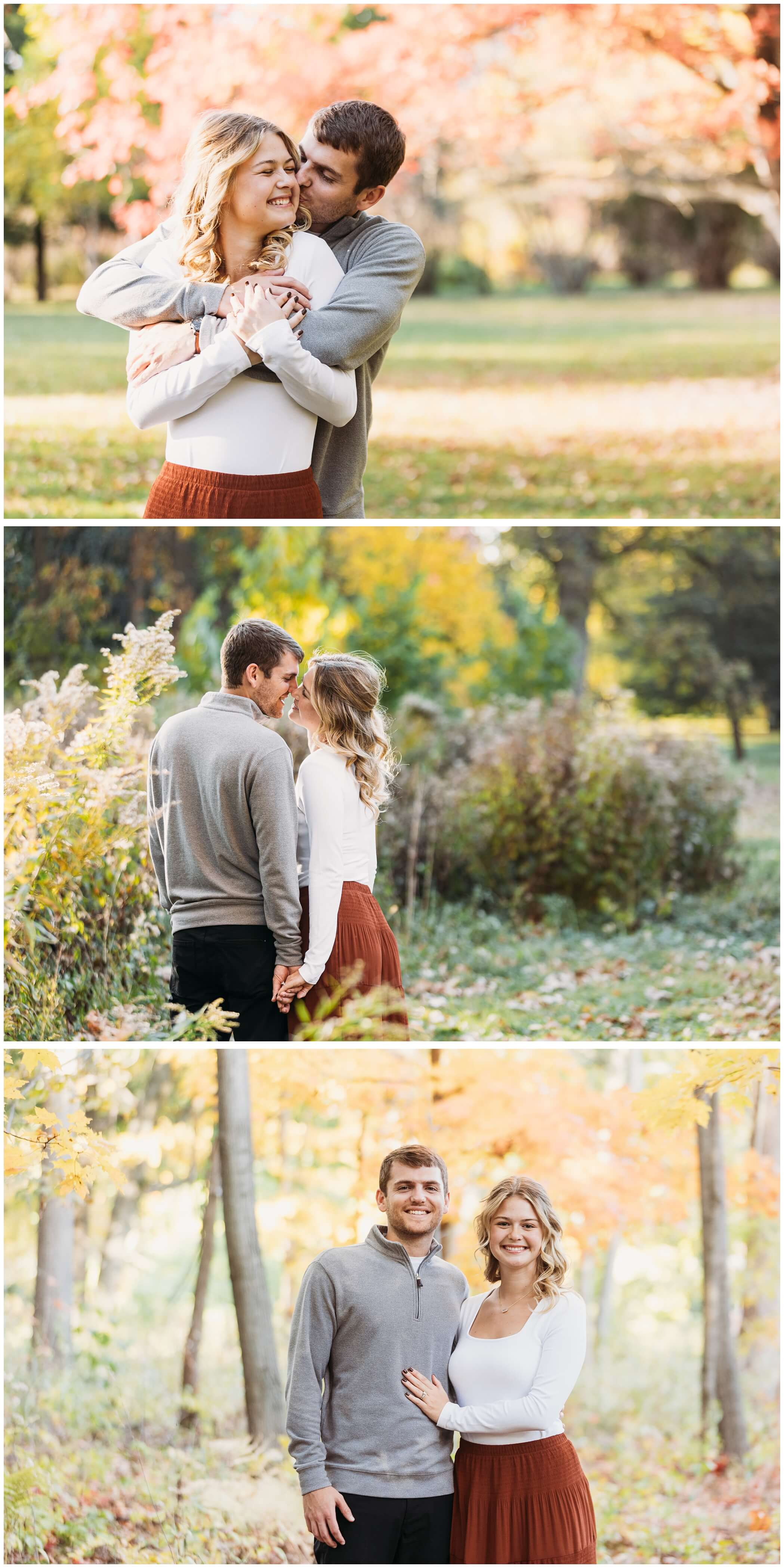 Madison Wisconsin Capitol Engagement by Catherine Furlin Photography